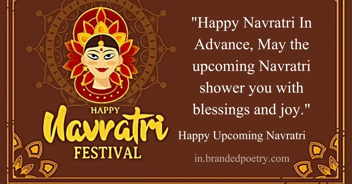 30+ Navratri Coming Soon Quotes [2023] - Advance Navratri Wishes
